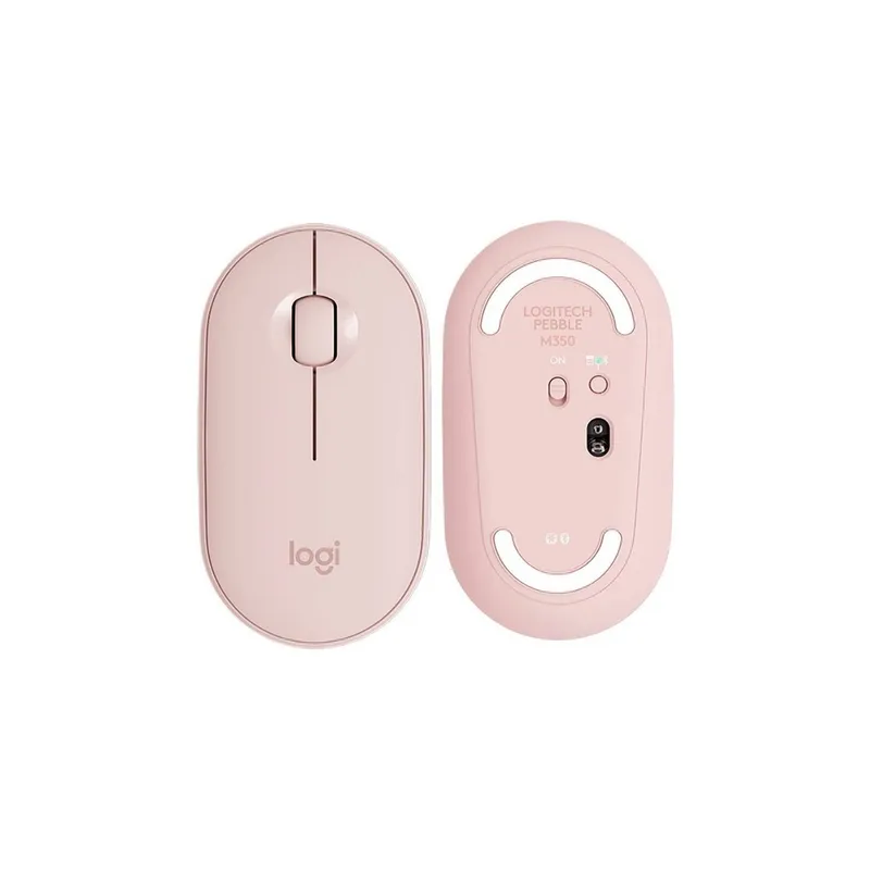 Mouse Logitech m350 inalámbrico-bluetooth rosado 💰 » Precio Colombia