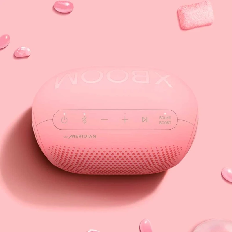 parlante LG XBOOM Go PL2 rosado 💰 » Precio Colombia